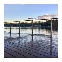 China Horizontal deck railing cable railing hardware pig wire fence for sale