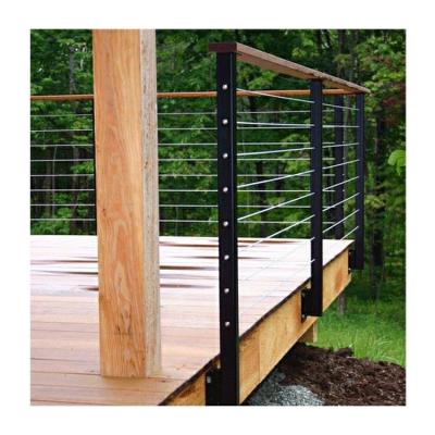 Cina Deck stair railing cable wire fence wire rope safety fence in vendita