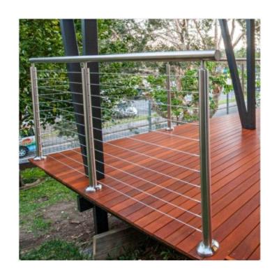 Cina Decking handrail cable deck railing stainless wire fence in vendita