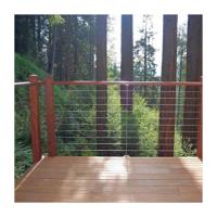China Cable deck cable railing wire rope fence for sale