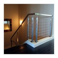 China Stainless steel balustrade systems wire cable railing vertical wire balustrade for sale