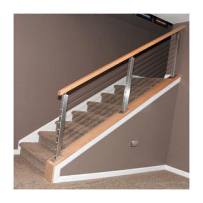 中国 Staircase fence with wire cable no climb wire fence 販売のため