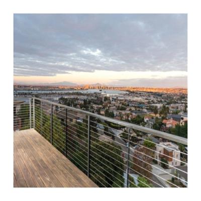 中国 Roof railings stainless cable railing fittings polywire fence 販売のため