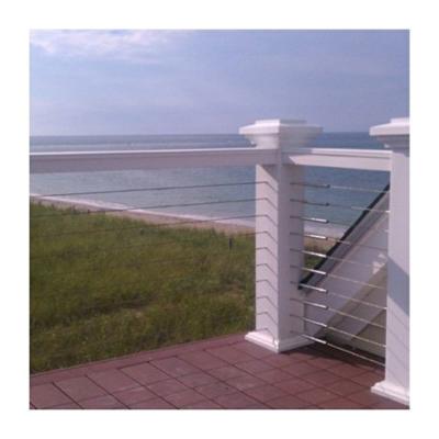 Cina Roof railings stainless cable railing fittings polywire fence in vendita