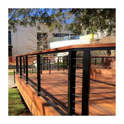 中国 Craftsman style porch railings deck designs with cable railing wire fencing supplies 販売のため
