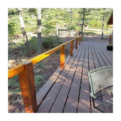 中国 Fence and deck cable stair railing kit wire fence 販売のため