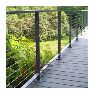 Cina Cable decking how to install cable railing 4 foot wire fence in vendita
