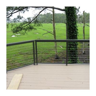 Cina Cable decking how to install cable railing 4 foot wire fence in vendita