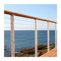 China Wire deck railing stainless cable railing hog wire fence for sale