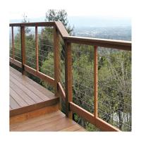 China Wire deck railing stainless cable railing hog wire fence for sale