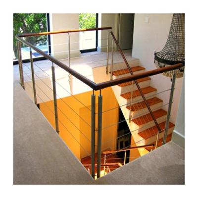 Cina Privacy panel for patio wire rope railing systems 3mm galvanised fencing wire in vendita