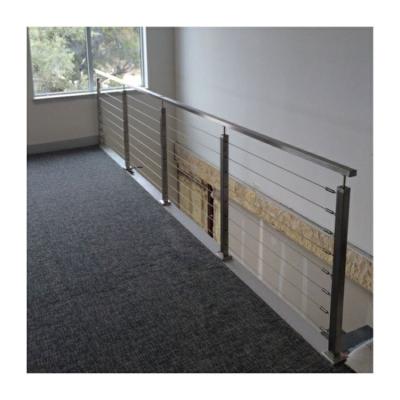 Cina Privacy panel for patio wire rope railing systems 3mm galvanised fencing wire in vendita