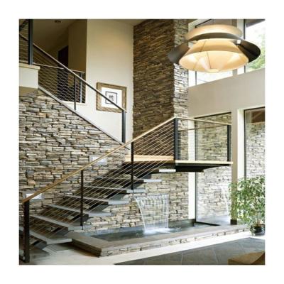 Cina Staircase deck man cable railing galvanised fencing wire in vendita