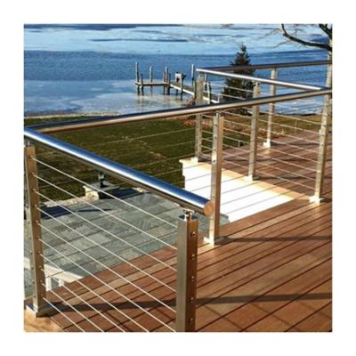Cina Roof fall protection railing cable stair parts wire pool fence in vendita