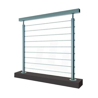 Cina Balustrade fittings stainless steel cable balusters wire balustrade fittings in vendita