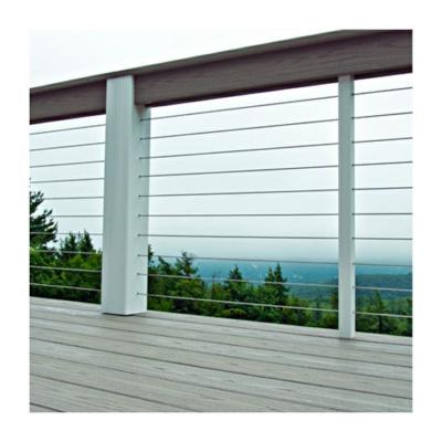 Cina Exterior Modern Garden Wire Fencing Iron Deck Cable Railing Interior Stairs in vendita