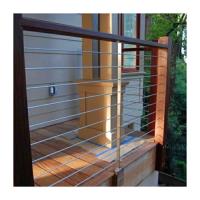 China Interior Balcony Cable Railing Systems For Decks Woven Wire Fence for sale