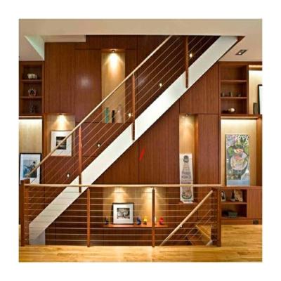 China Residential House Cable Wire Railing Deck Barbed Wire Fence Staircase à venda