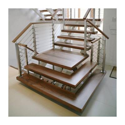 China Metal Outdoor Cable Wire Railing Modern With Heavy Gauge Wire Fence Te koop