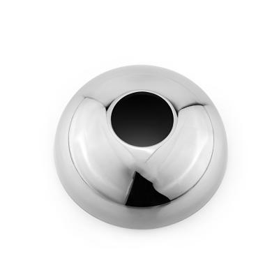 Cina Railing Fittings 304 316 Stainless Steel Pipe Cover Round End Cap Handrail Cover in vendita