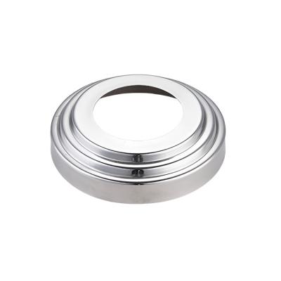 Cina Inox Metal Stainless Steel 304 316 Railing Base Cover And Balustrade Flange Cover For Balcony Terrace Banister in vendita