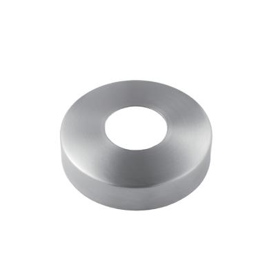 Cina Easy Installation Stainless Steel Baluster Hardware Stair Railing Steel Handrail Fitting Round Base Flange Post Base Cover in vendita