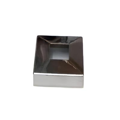 Cina Custom Railing Cover,Pipe Base Cover,Decoration Floor Post Tube Square  Handrail Base Plate Cove in vendita