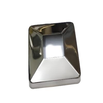 Cina Custom Railing Cover,Pipe Base Cover,Decoration Floor Post Tube Square  Handrail Base Plate Cove in vendita