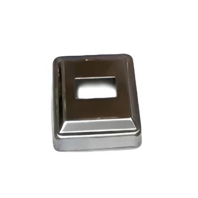中国 Ss304 Ss316 Decorative Handrail Railing Square Base Cover For Balustrade 販売のため