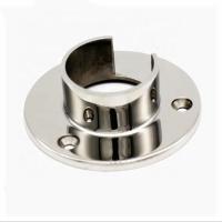 China Cable Railing Round Pipe Flange Handrail Wall Mount Base Flange for sale