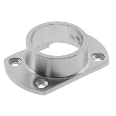 Cina Cable Railing Round Pipe Flange Handrail Wall Mount Base Flange in vendita