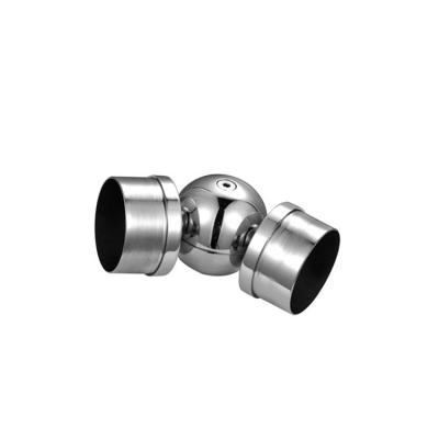 China 180 Degree Railing Handrail Connector Adjustable Railing Balustrade Corner Angle Elbow Connector à venda