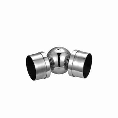 China 180 Degree Railing Handrail Connector Adjustable Railing Balustrade Corner Angle Elbow Connector à venda