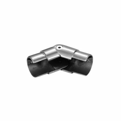 Cina 135 Degree Railing Handrail Connector Stainless Steel Balustrade Angle Elbow Connector in vendita