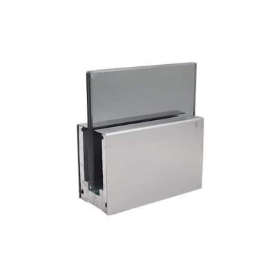 Cina Aluminum Frameless Glass Balcony Railing Base U Channel Profile For Glass Railings in vendita