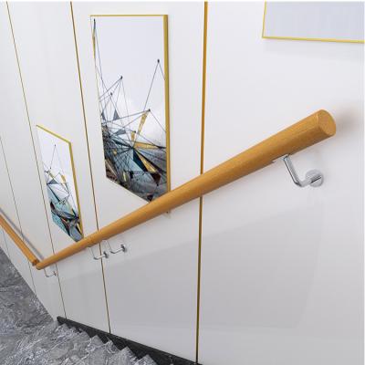 中国 Soild Timber Wood Railing Staircase Handrail Supplier Customize Oak Ash Handrails 販売のため