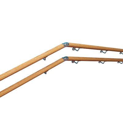 中国 Soild Timber Wood Railing Staircase Handrail Supplier Customize Oak Ash Handrails 販売のため