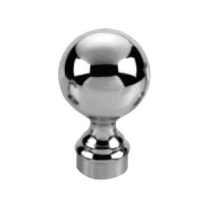 Cina Hotsales Stainless Steel Endcaps Cover 304 316 Round Pipe Satin End Cover For Handrail in vendita