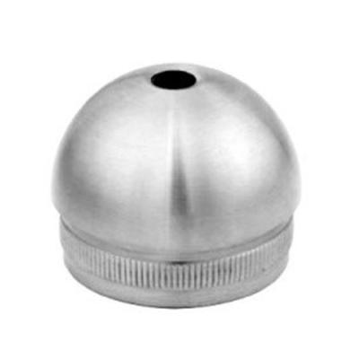 Cina High Quality 304 316 Stainless Steel Railing Handrail Elbow Balustrade Fittings Handrail End Cover For Railing Handrail Pipe in vendita