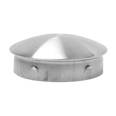 Cina Factory Direct 304 316 Round Satin Finish Stainless Steel Railing End Cover Accessory in vendita