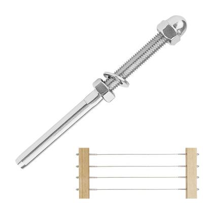 Cina Stainless Steel Cable Railing Hardware Cable Fitting Threaded Stud in vendita