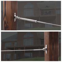 China Cable Railing Stainless Steel Invisible Receiver Swage Stud End Fitting Deck Railing Kits System for sale