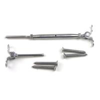 China Cable Railing Protective Sleeve Cable Railing Turnbuckles With Jaw Hand Swage Deck Railing System for sale
