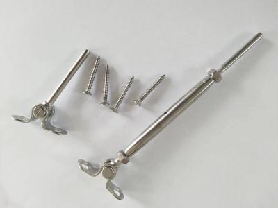 中国 Cable Railing Protective Sleeve Cable Railing Turnbuckles With Jaw Hand Swage Deck Railing System 販売のため