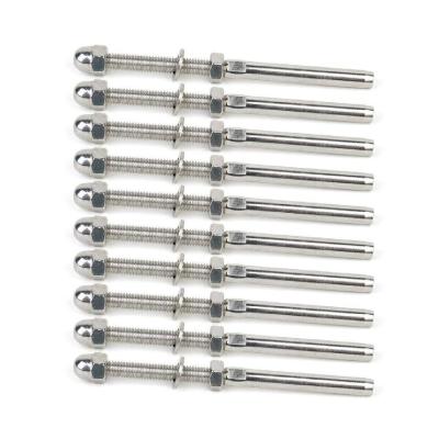 中国 Williamarchi Customized Cable Railing Fitting Wire Connector Adjustable Control Cable Fitting Ss 304/316 販売のため