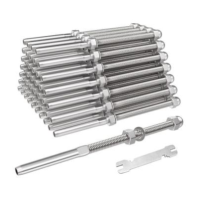 中国 Williamarchi Customized Cable Railing Fitting Wire Connector Adjustable Control Cable Fitting Ss 304/316 販売のため