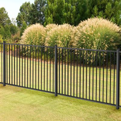Cina Assemblable Simple Metal Fence Garden Outdoor Wrought Iron Rilings System in vendita