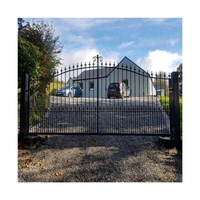 Cina Sliding Gate Track/Rails For Wrought Iron Gate With U Shaped Galvanized Sliding Gate Track in vendita