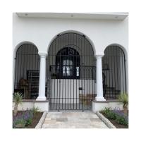 China Environmentally Friendly Customized Size Simple Iron Gate Design With Galvanized Sheet For Homes for sale