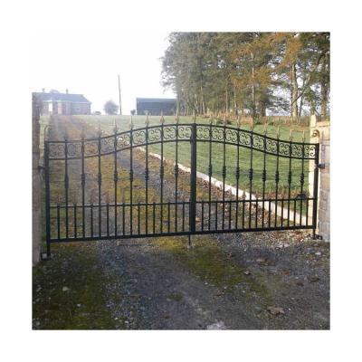 Cina Modern Beautiful Fancy Security Wrought Iron House Main Gate Designs For Villa in vendita